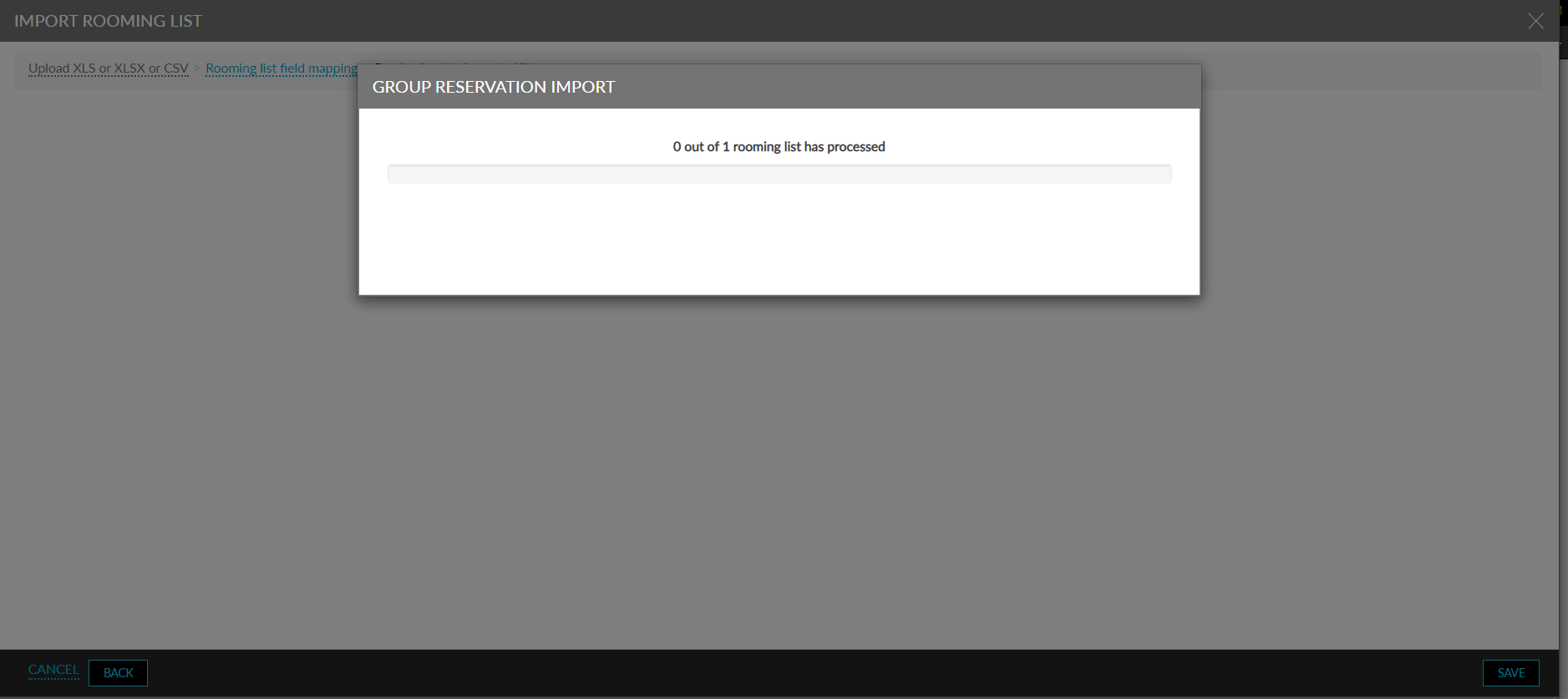 Validate Group Rooming List